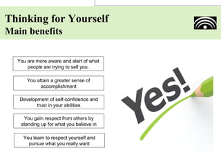 Thinking for Yourself | PPT