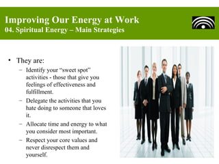 Improving our energy at work | PPT