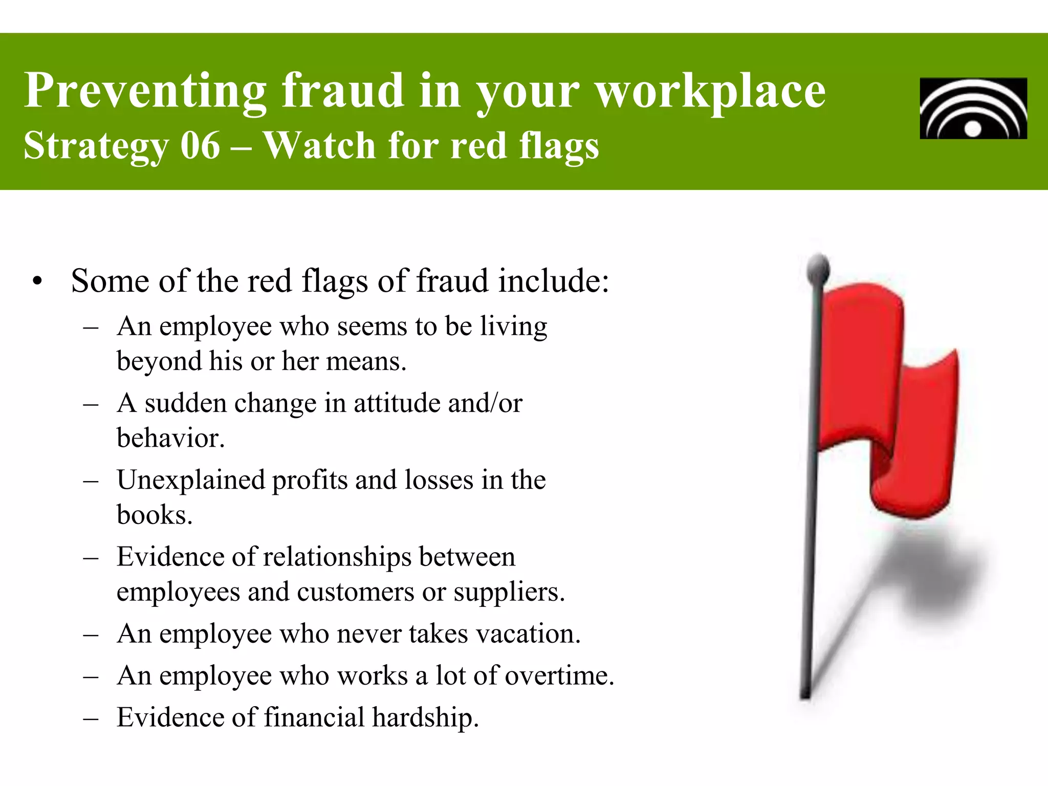 Preventing Fraud in your Workplace | PPTX