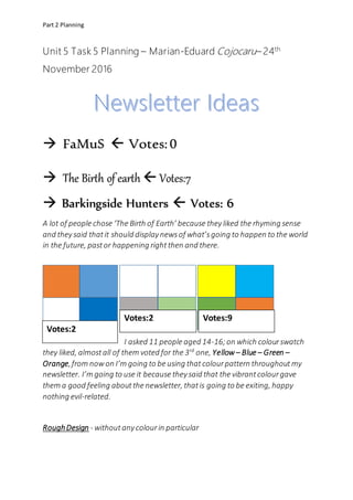 Task 5 planning | PDF