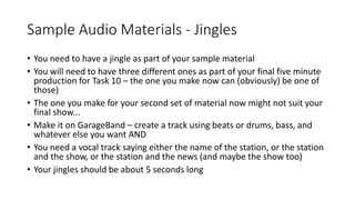 Task 5 sample material | PPT