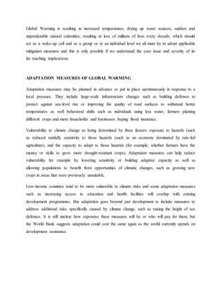 Task 6-global warming | PDF