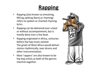 About Hip-Hop | PPT