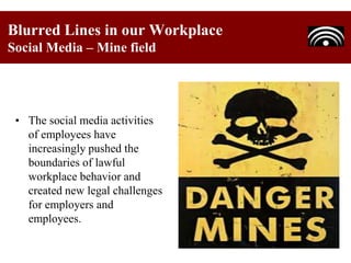 Social Media - Blurred Lines in our Workplace | PPT