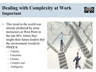 Dealing with complexity at work | PPT