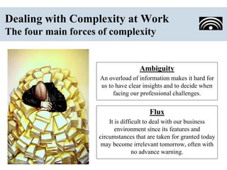 Dealing with complexity at work | PPT