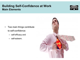 Building Self-Confidence at Work | PPT