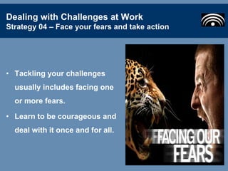 Dealing with challenges at work | PPTX