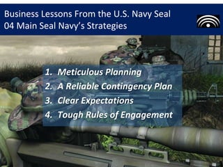 Business Lessons From the U.S. Navy Seal | PPTX
