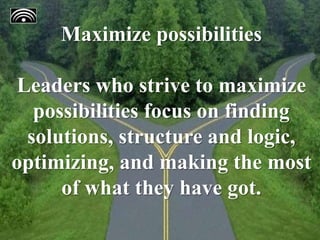 07 Approaches for Extraordinary Results | PPT