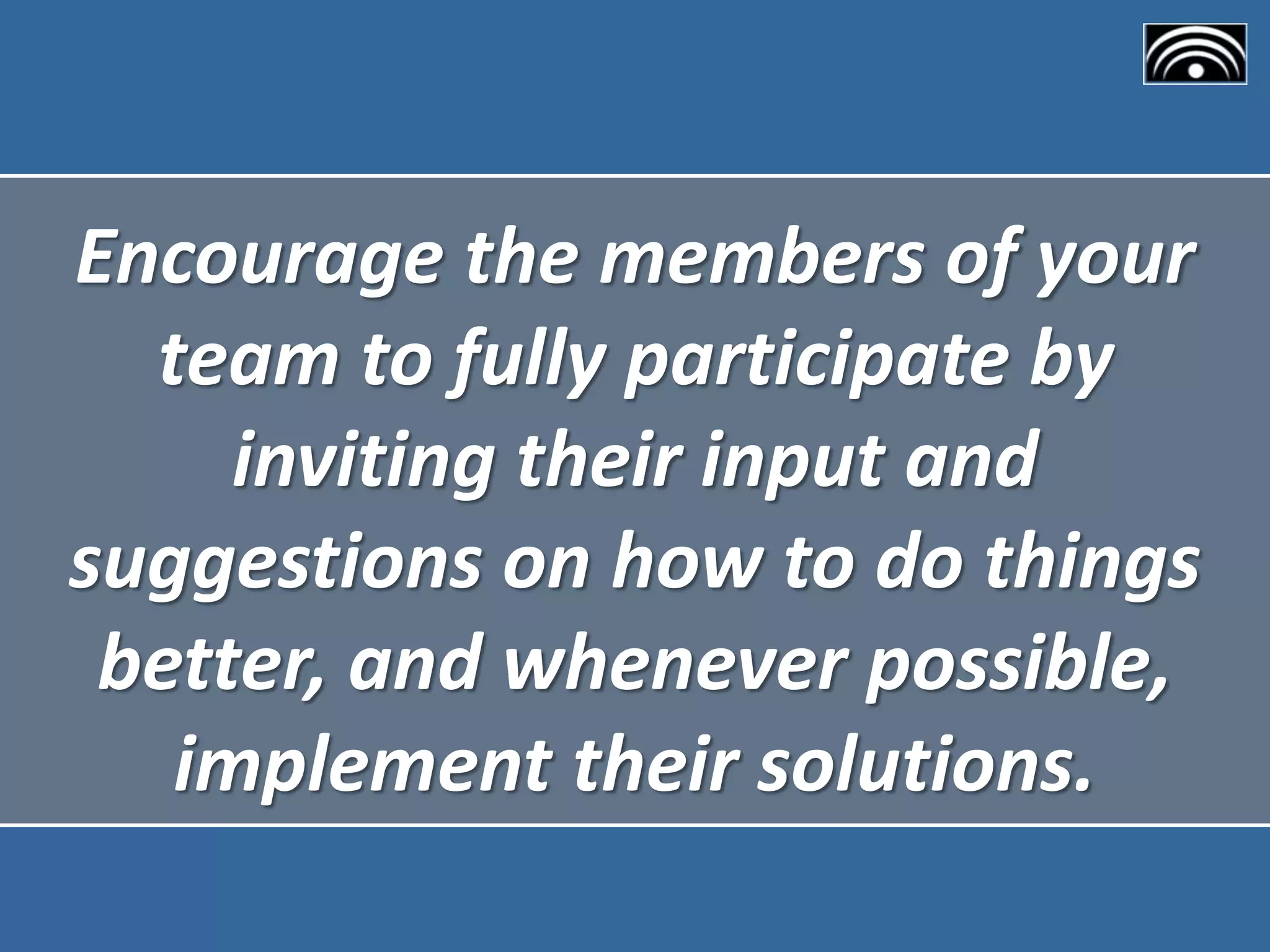 Effective Ways to Motivate your Team | PPTX