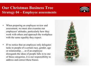 Our Christmas Business Tree - Dealing with Diversity at the Workplace | PPT