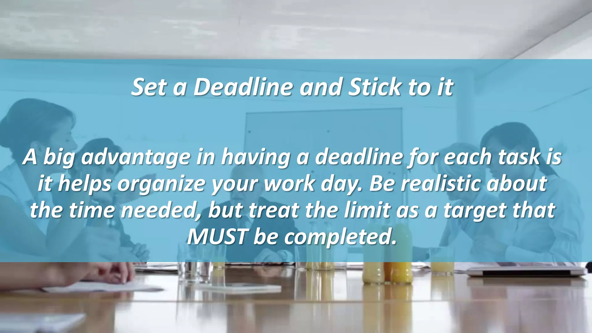 Productivity Tips for Organizing our Work Life | PPT