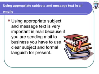 Task 6 e mail presentation | PPT