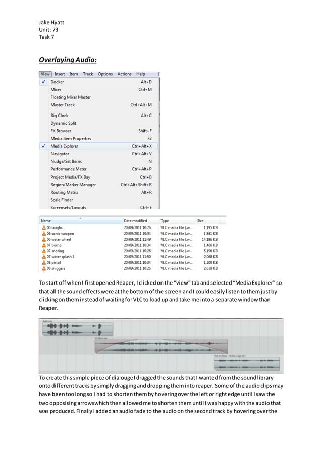 Task 7 - overlaying sound | PDF