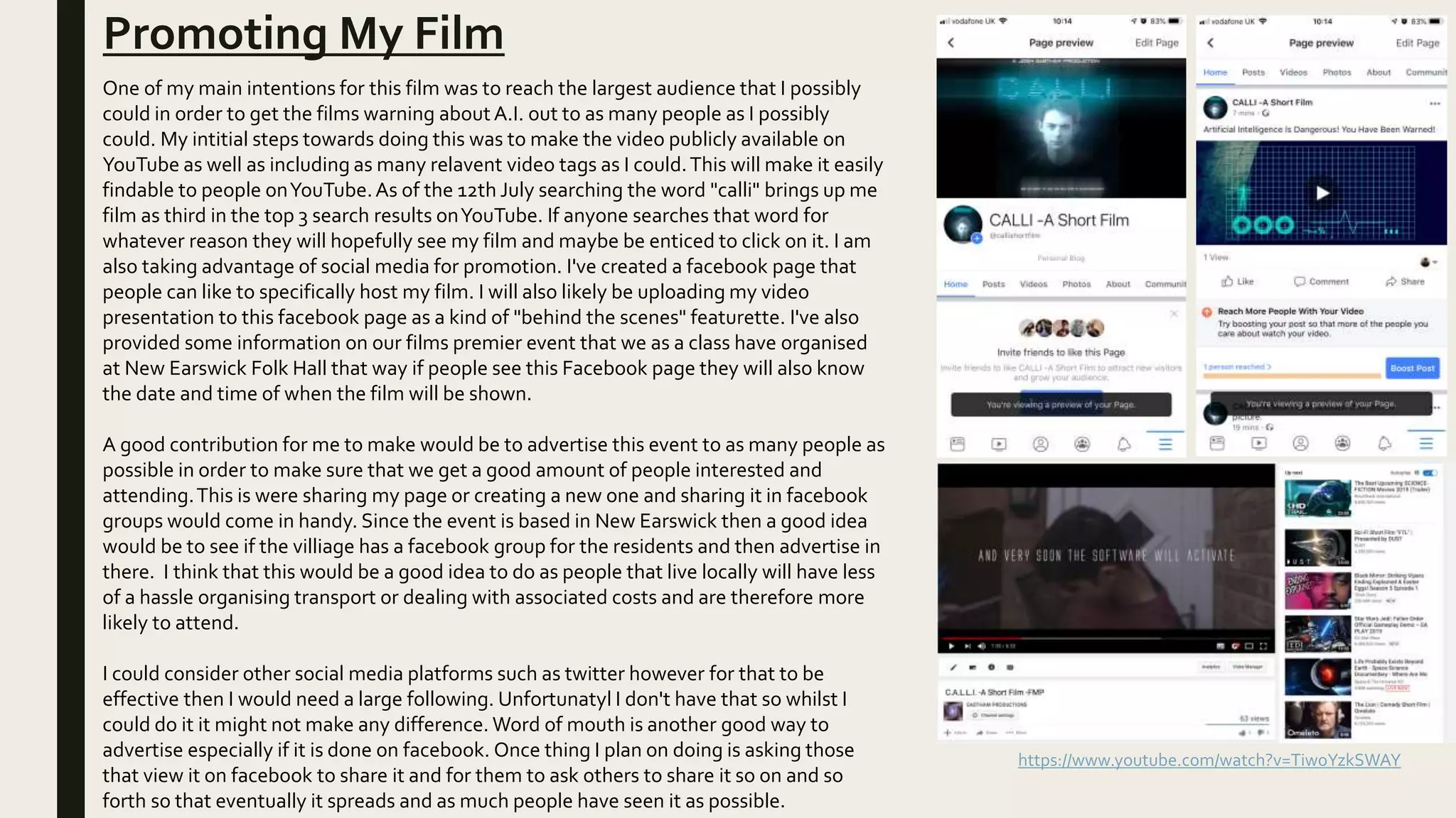 FMP: Presentation | PPT