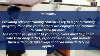 Elements of Top Employee Training Programs | PPT