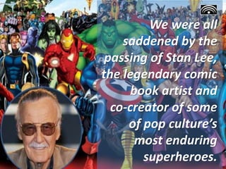 Business Tips from Stan Lee | PPTX