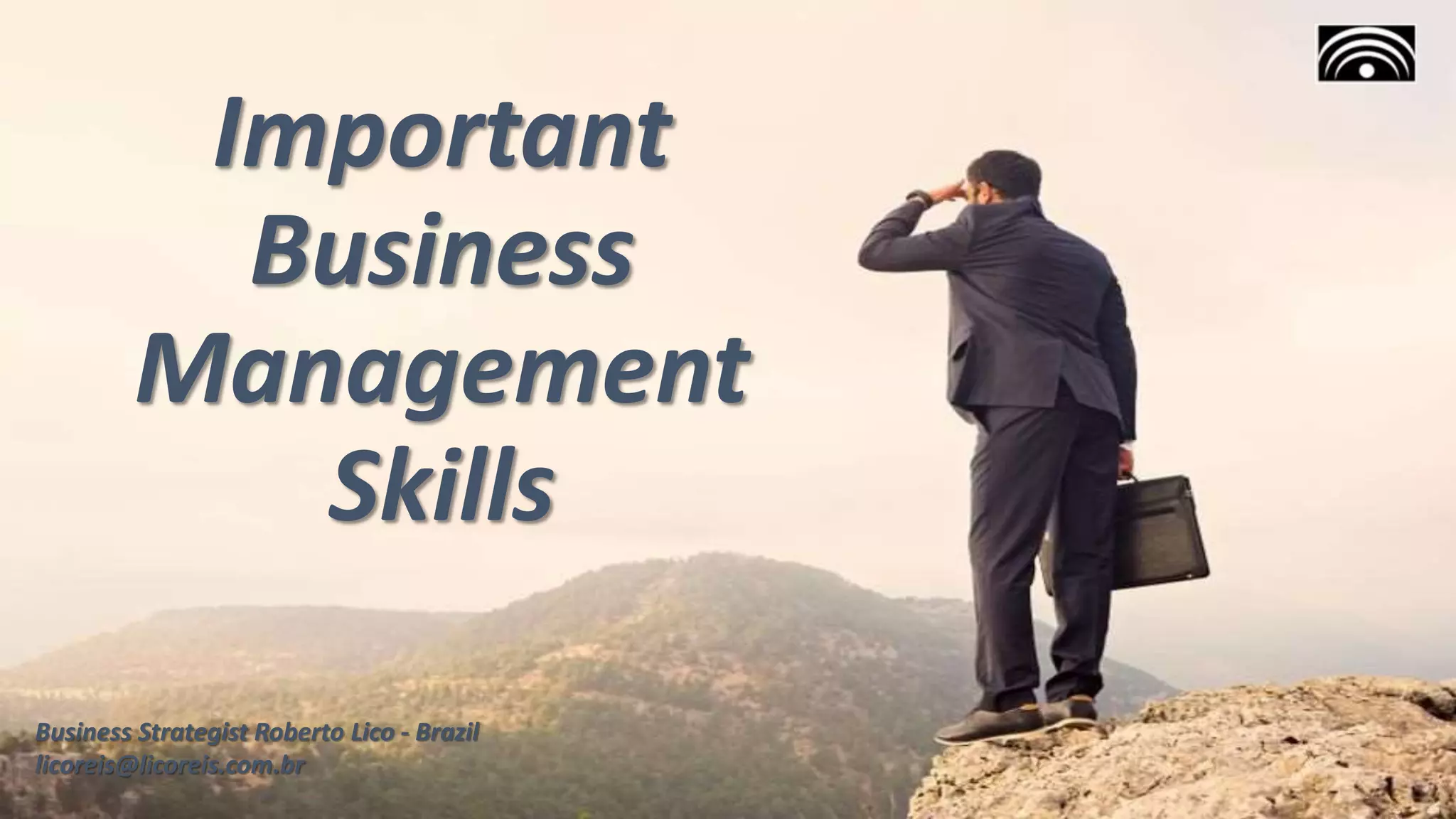 Important Management Business Skills | PPT