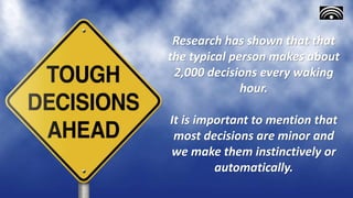 Elements that can affect our Decision-Making Process | PPTX