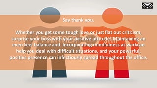 Strategies to Improve your Relationships at Work | PPT