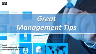 Great Management Tips | PPT