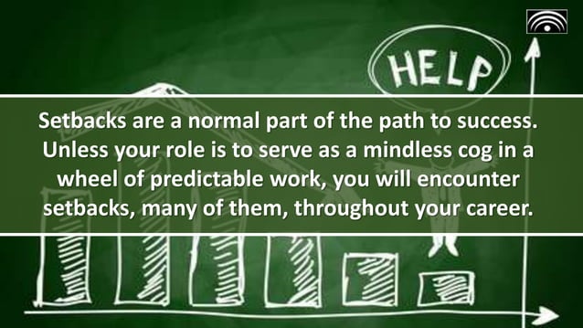 07 Steps to Recovering from a Setback at Work | PPTX