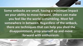 07 Steps to Recovering from a Setback at Work | PPTX