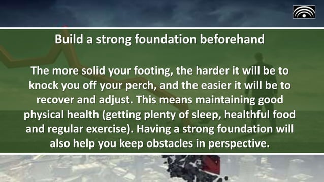 07 Steps to Recovering from a Setback at Work | PPTX