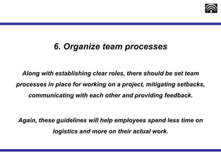 Simple Strategies to Improve Teamwork | PPT