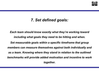 Simple Strategies to Improve Teamwork | PPT
