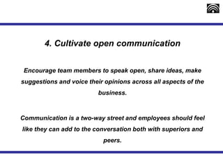 Simple Strategies to Improve Teamwork | PPT