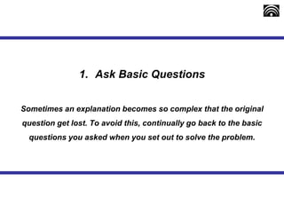 How to Ponder at Work | PPT