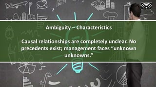 VUCA - Management Issues | PPTX