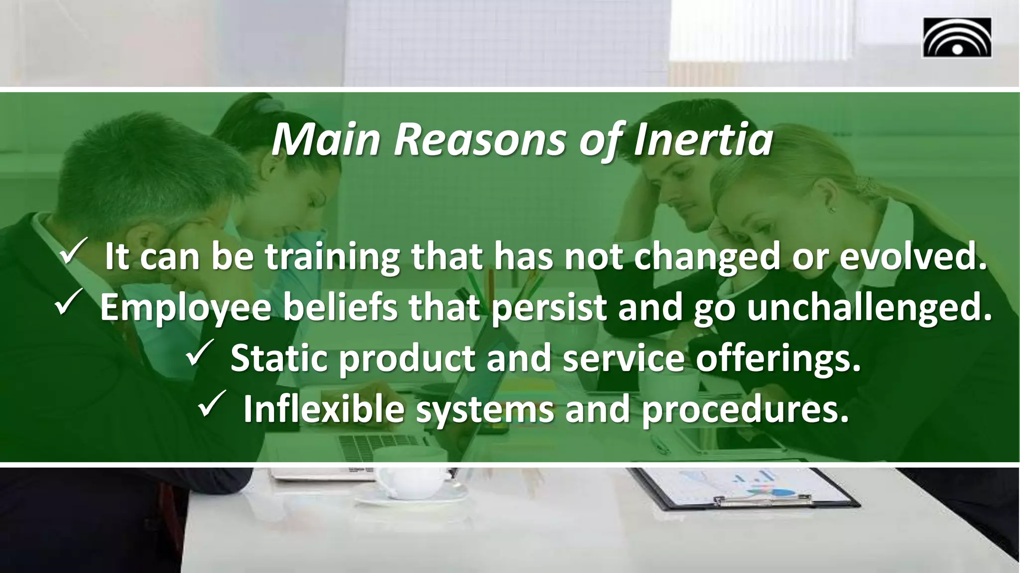 How to overcome inertia at work | PPTX