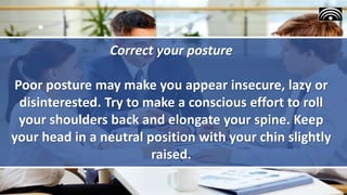 Ways to Show More Confidence in Business | PPT