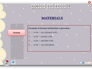 Expressing of Satisfaction and Dissatisfaction | PPTX