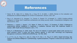 The Revolutionary Progress of Artificial Inteligence (AI) in Health Care | PPTX | Technology ...