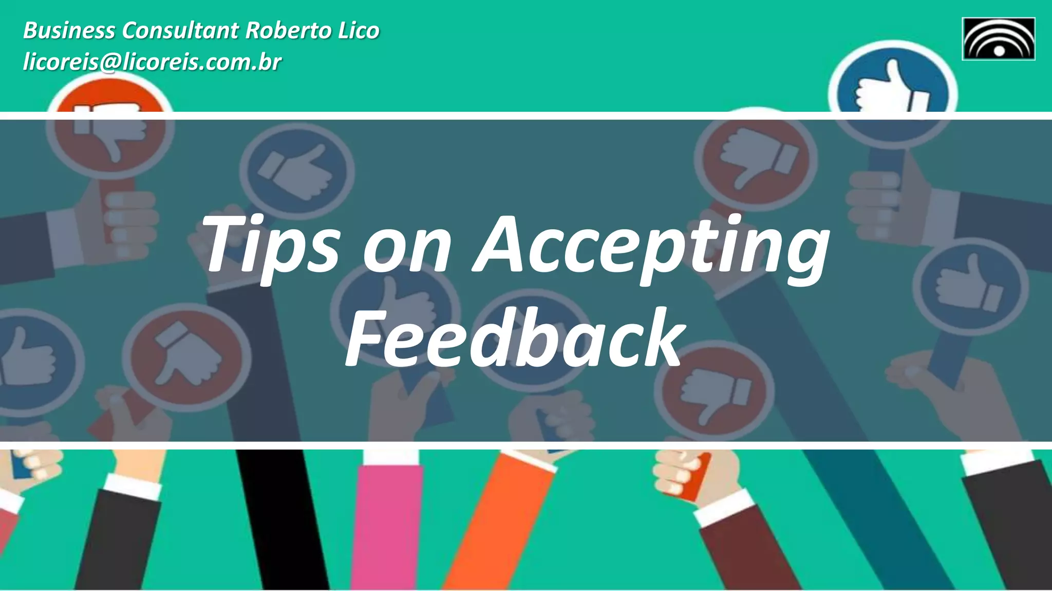 Tips on accepting feedback | PPTX