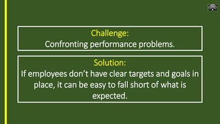 03 Management Challenges and how to overcome them | PPT