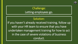 03 Management Challenges and how to overcome them | PPTX