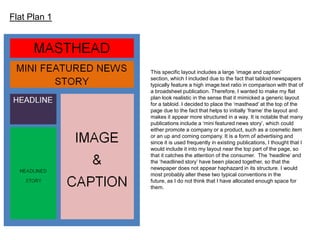 Task 8 – flat plans, fonts and development | PPT