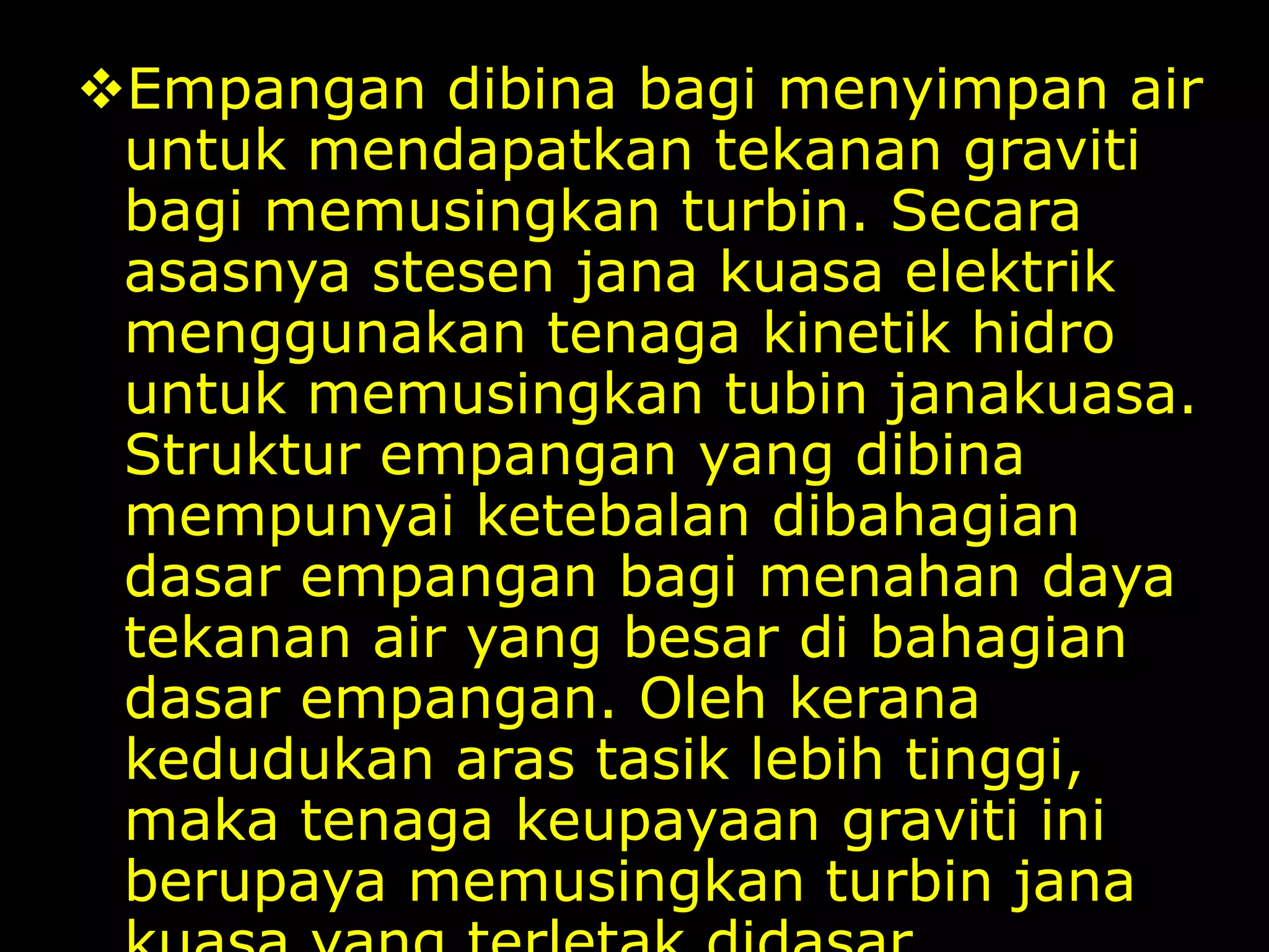 SUMBER TENAGA (HIDROELEKTRIK) | PPTX