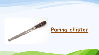 WORKING WITH WOOD | PPTX