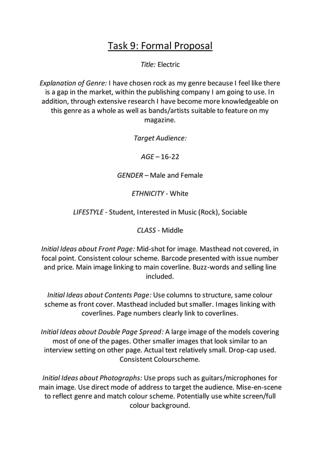 Task 9 Formal Proposal | DOCX