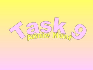 Task 9 block design | PPT