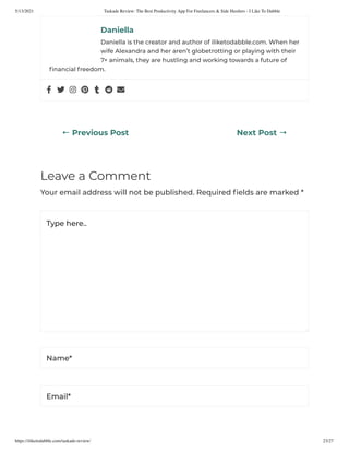 Taskade review | PDF