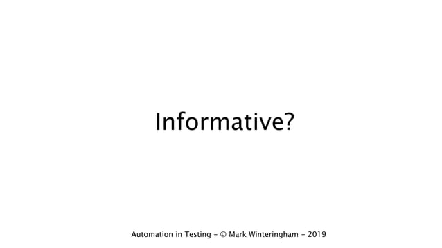 The Automation Break Up Saying Goodbye To Full Stack Tests With Task Analysis Ppt