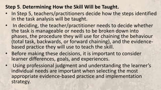 Task analysis | PPTX