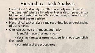 Task analysis | PPTX